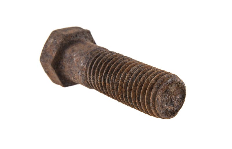 Rusty bolt stock photo. Image of object, connection, bolt - 93620742