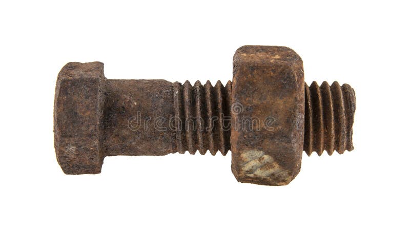 Rusty bolt stock image. Image of background, supplies - 93620925