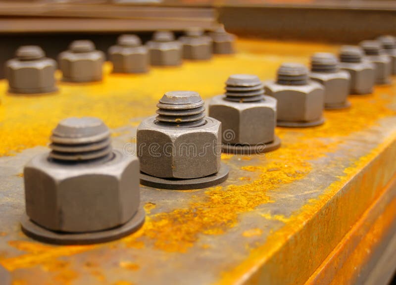 Oil wellhead bolts stock photo. Image of nuts, head, plumbing - 16040792