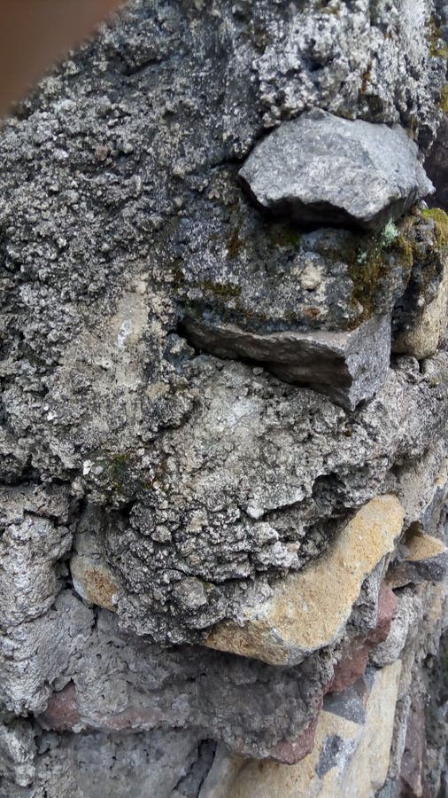 Rusty Brick Cement Stone Pattern Stock Photo - Image of pattern, stone ...