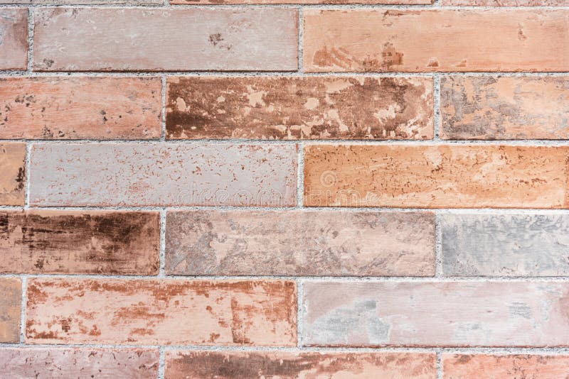Rusty brick wall stock photo. Image of design, bricks - 92251656
