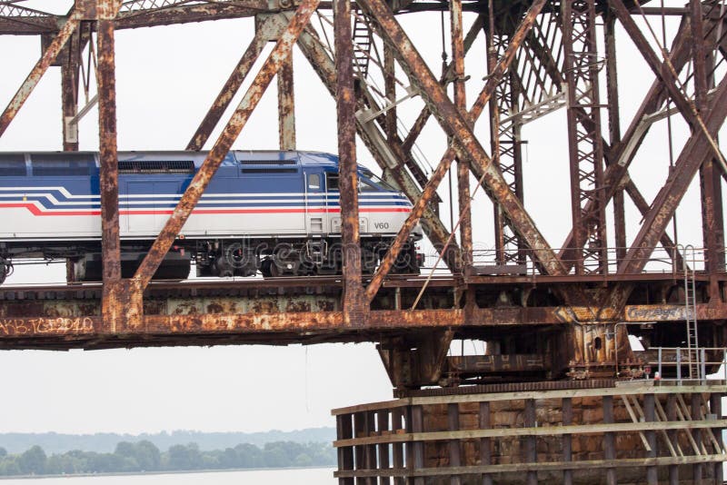 Rusty bridge stock image. Image of ruined, station, steel - 70203885