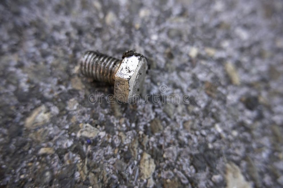 Rusty and broken nut stock photo. Image of accessory - 320560600