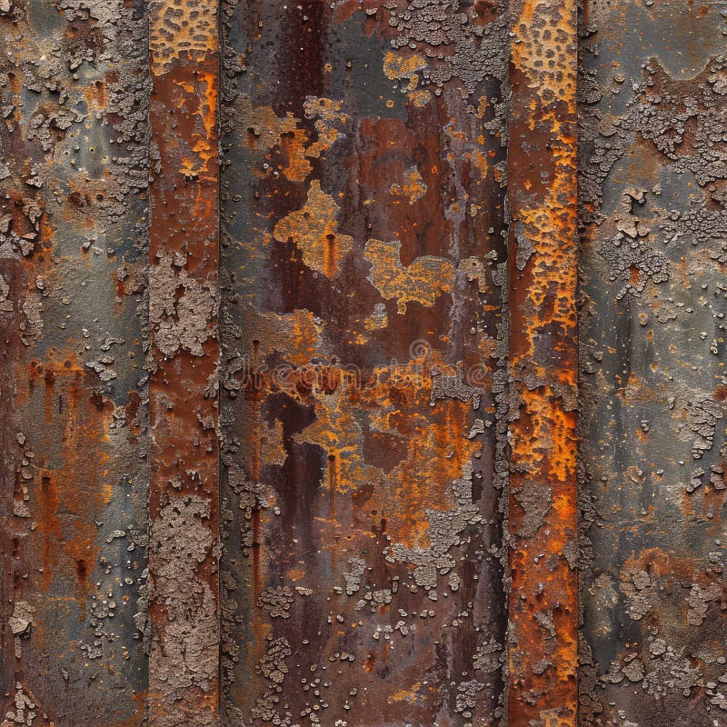Rusty Brown Metal Backdrop with a Textured, Rough Surface Stock ...