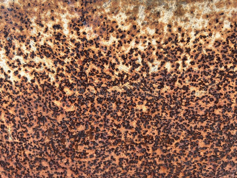 Rusty Brown Textured Background Stock Image - Image of copper, alloy ...