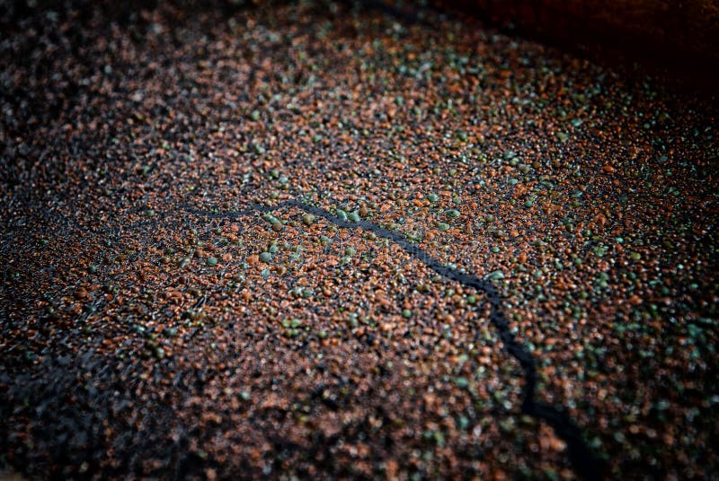 Rusty Brown Textured Metal on the Water Stock Photo - Image of rough ...