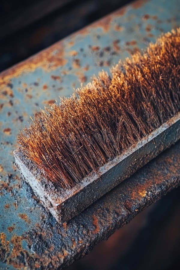 Rusty Brush stock image. Image of generated, creative - 376780005