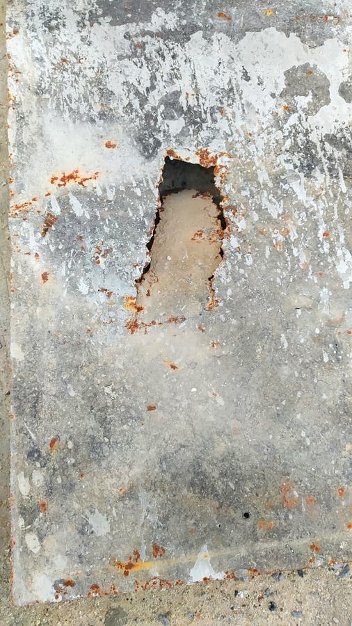 Rusty Building Materials. Construction Materials are Damaged and Rusted ...