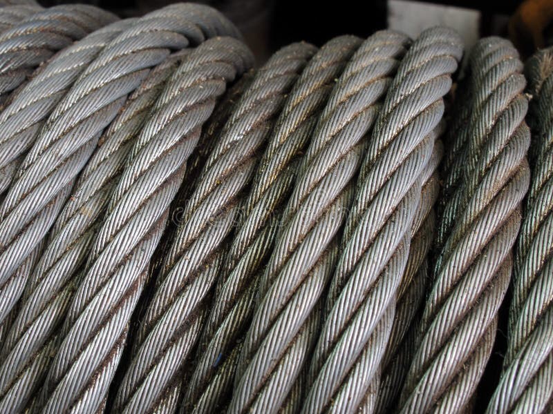 Rusty cable sling stock photo. Image of industrial, cable - 61520022