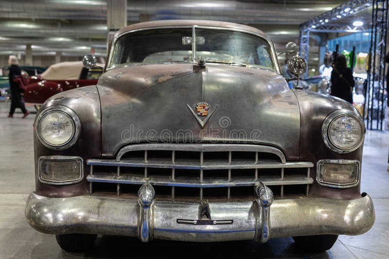 Rusty Cadillac Fastback Coupe 62 Series Sedanette Produced in 1948 ...
