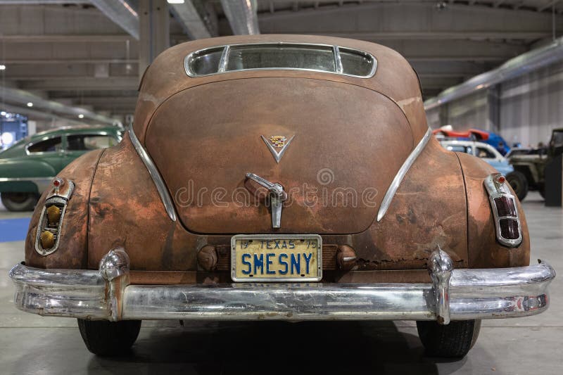 Rusty Cadillac Fastback Coupe 62 Series Sedanette Produced in 1946 ...