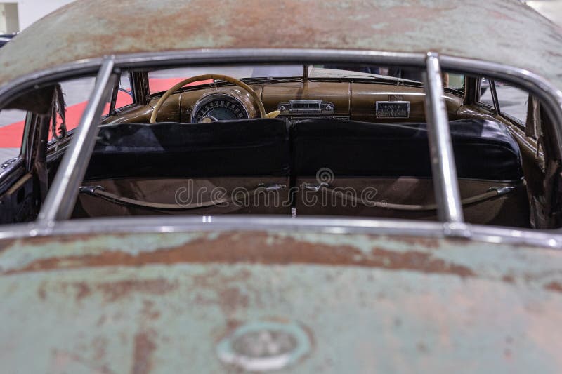 Rusty Cadillac Fastback Coupe 61 Series Sedanette Produced in 1948 ...
