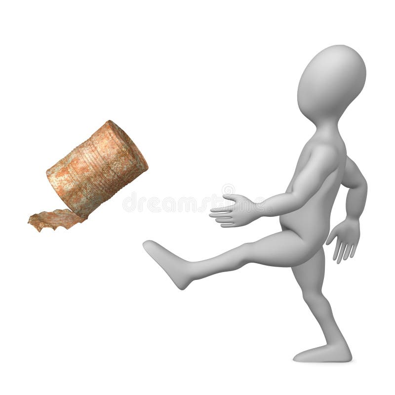 Rusty can stock illustration. Illustration of rusty, cartoon - 13469771
