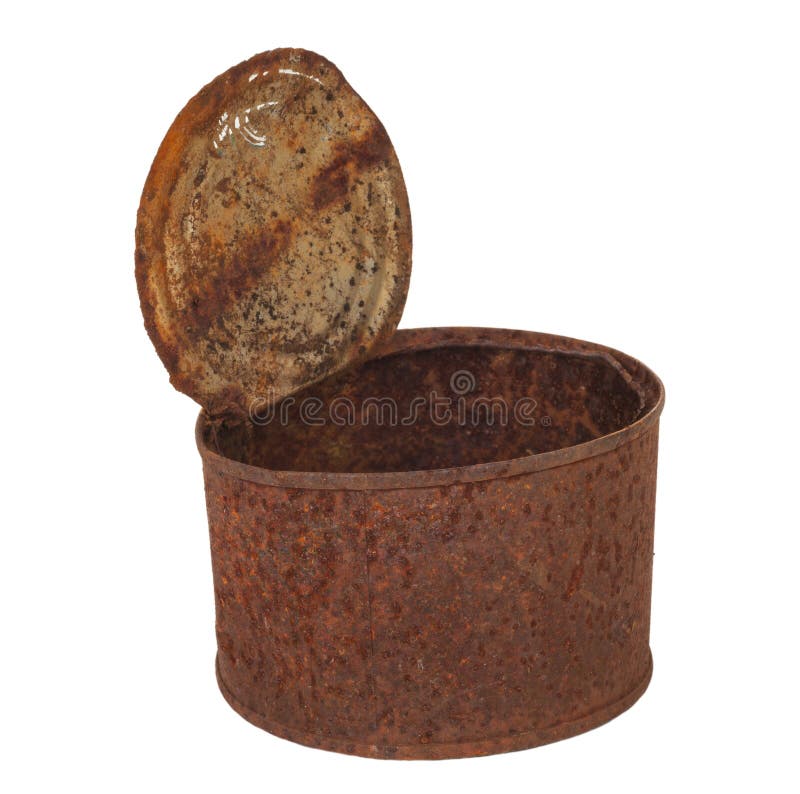 Rusty can stock image. Image of brown, rusty, rust, environment - 14618697