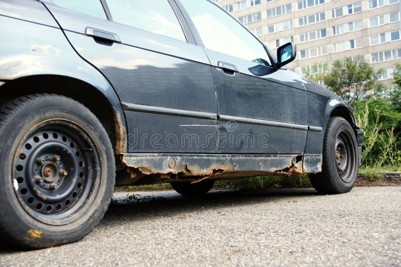 Cool black pickup truck stock image. Image of modified - 2783801