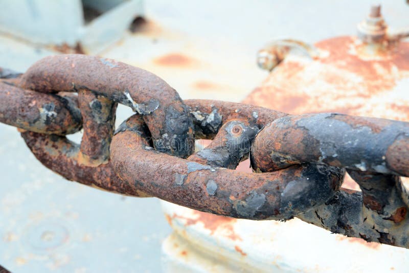 Rusty chain stock photo. Image of chain, close, circle - 41791028