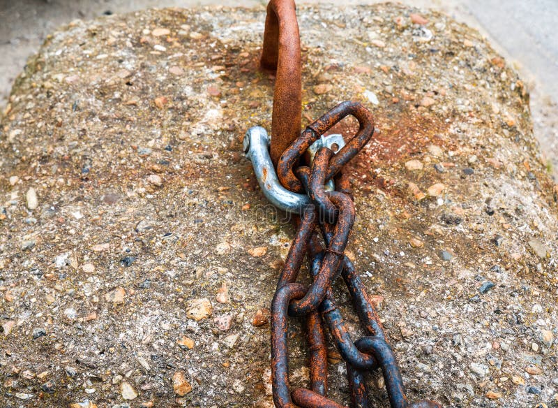 Hook and rusty chain stock photo. Image of workers, wall - 10779892