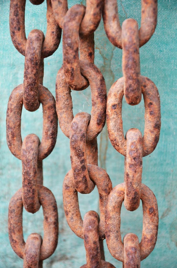 Rusty chain stock image. Image of steel, chain, enchain - 32967635
