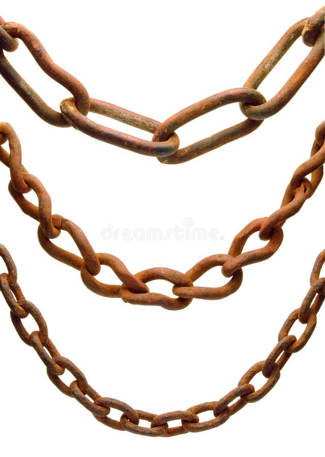 Rusty Chains stock image. Image of chain, irons, fetter - 10053617