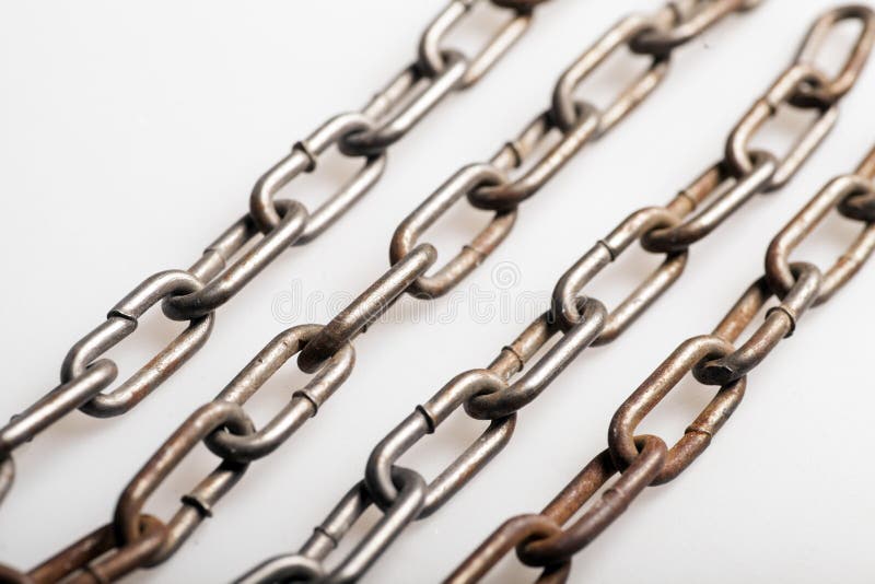 Rusty chains stock image. Image of equipment, machine - 40034007