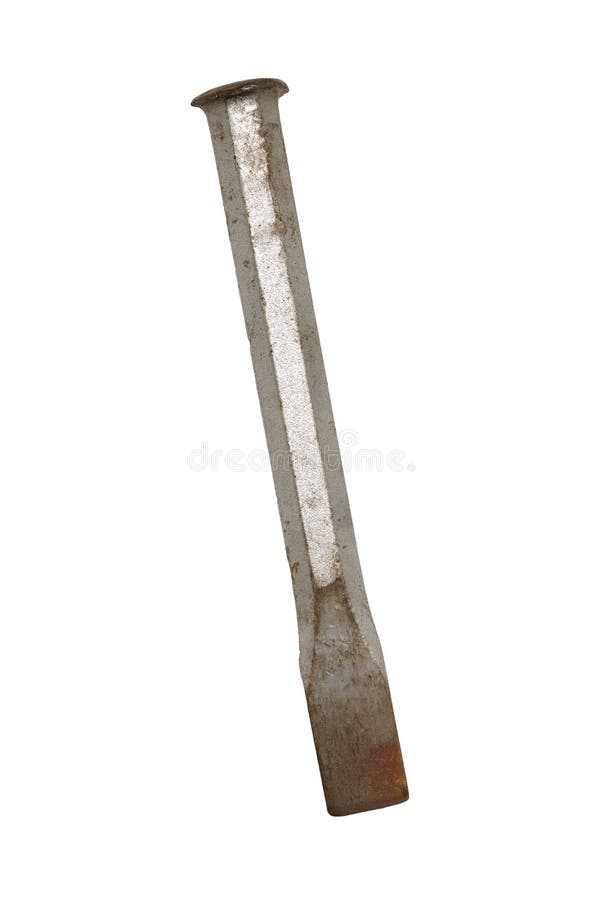 Rusty Chisel stock photo. Image of steel, sharp, construction - 10150854