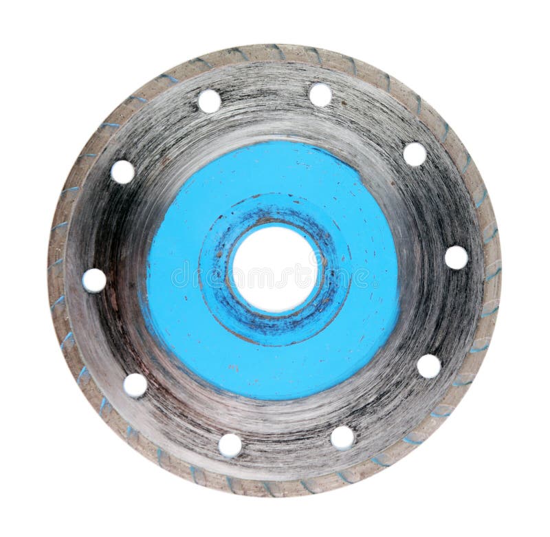 Rusty Circular Disk for Stone Cutting Stock Photo - Image of grinder ...