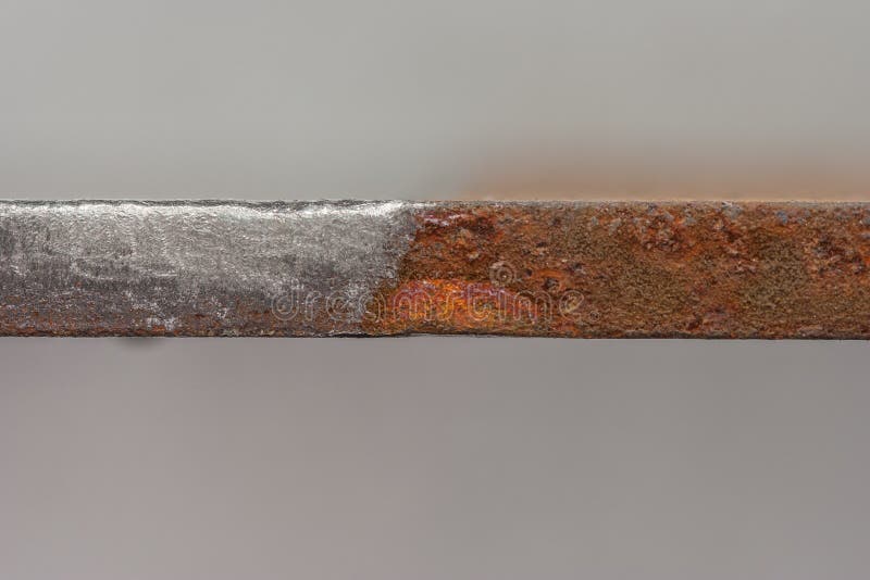 Rusty and clean surface stock photo. Image of scratched - 53735110
