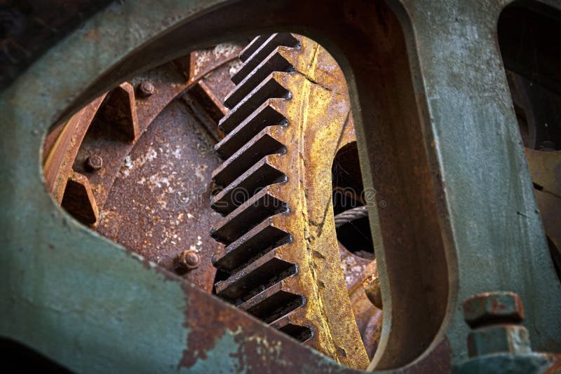 Rusty Cog stock image. Image of manufacturingnold, mining - 67365419