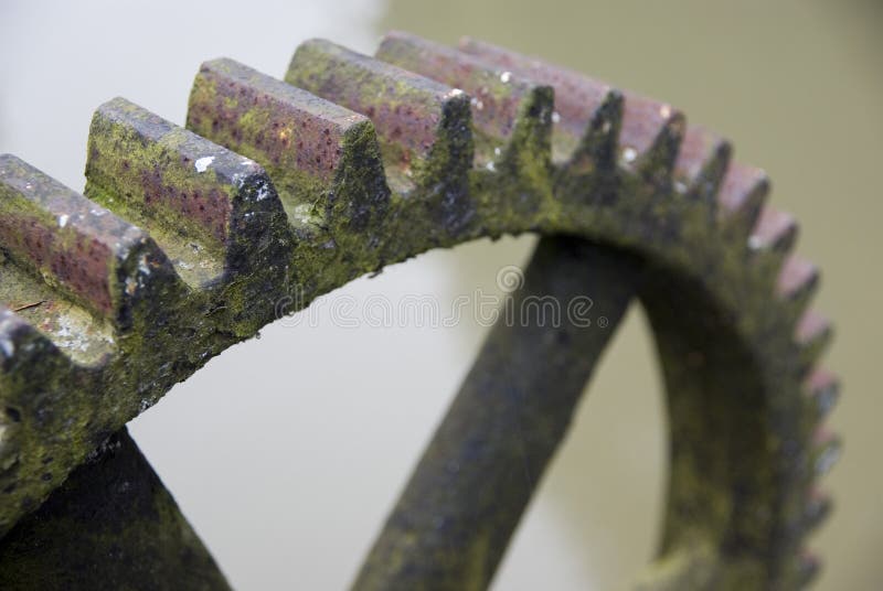Rusty cogwheel stock image. Image of industrial, power - 6664815