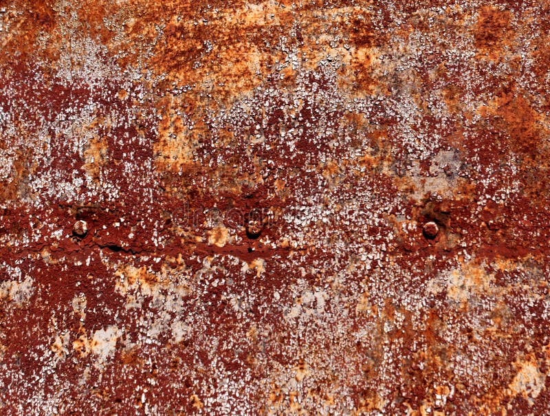 Rusty Color Metal Plate Surface Stock Photo - Image of architecture ...