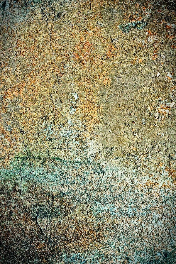 Rusty Concrete Wall Texture Stock Photo - Image of textured, facade ...