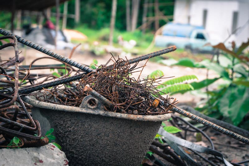 Rusty construction steel stock photo. Image of industrial - 51694528