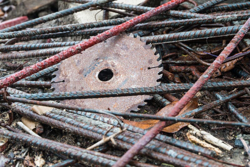 Rusty construction steel stock photo. Image of industrial - 51694580