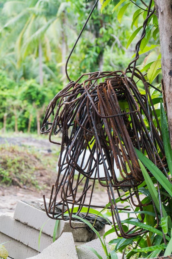Rusty construction steel stock photo. Image of recycled - 51694644