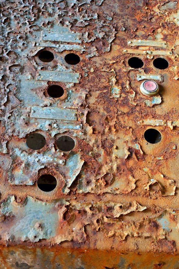 Rusty control box stock photo. Image of peeling, switchboard - 10924178