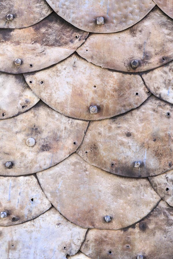 Rusty Copper Fish Scale Texture Stock Image - Image of copper, japanese ...