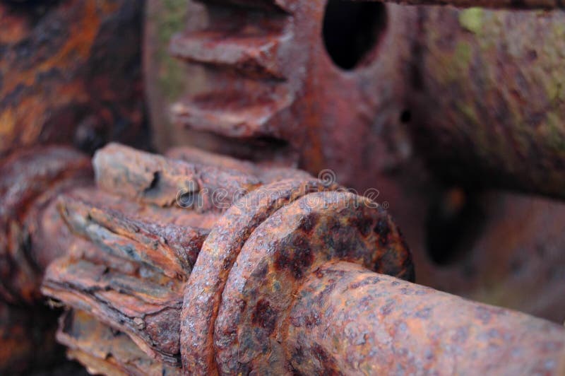 Rusty and corroded cogs stock photo. Image of parts, work - 87884242