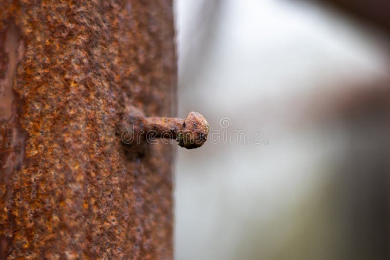 Rusty corroded fixing stock photo. Image of iron, oxidation - 141886998