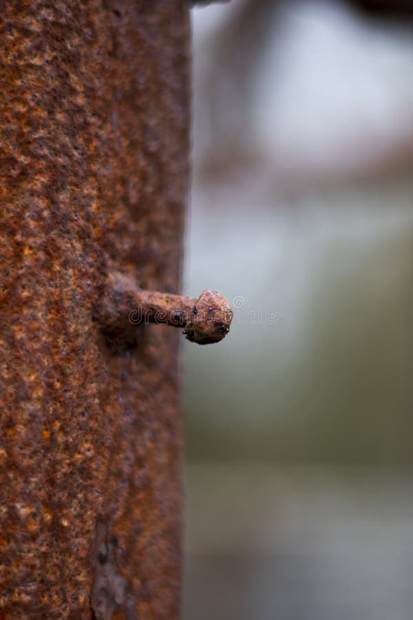 Rusty corroded fixing stock photo. Image of ferrous - 141887620