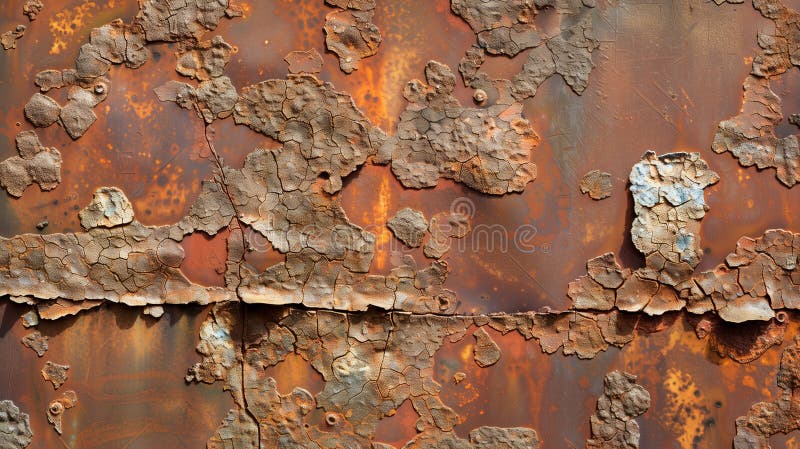 Rusty Corroded Metal Texture Background in Brown Tones Stock ...