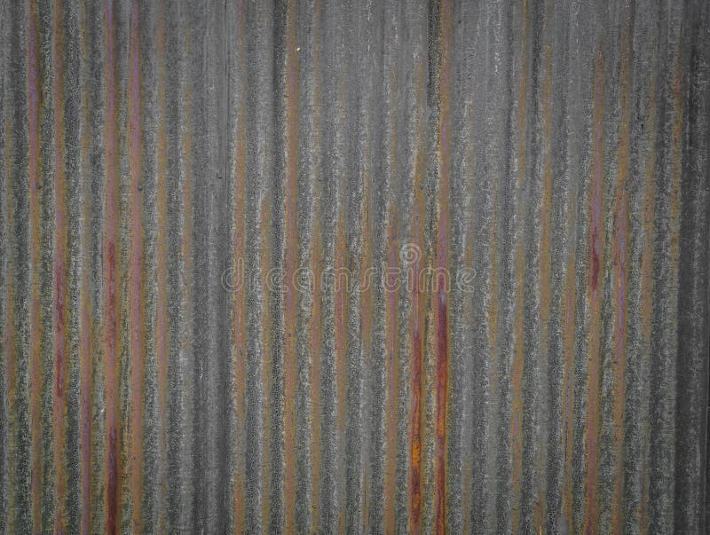 .Rusty corrugated iron stock photo. Image of metal, background - 72292034