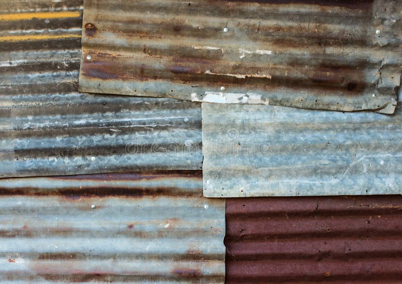 Rusty corrugated metal stock image. Image of corrugated - 63835205