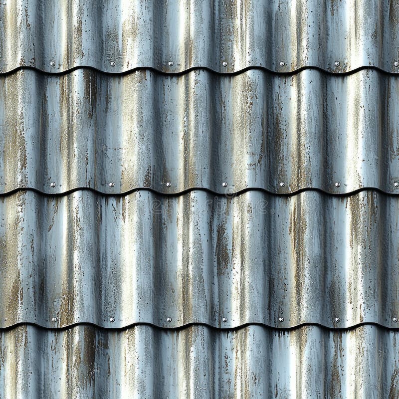 Red Corrugated Metal Roof Panels with Bold Vertical Ridges and Texture ...