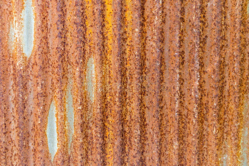 Rusty Corrugated Metal Roofing Sheet Texture Background Stock Image ...