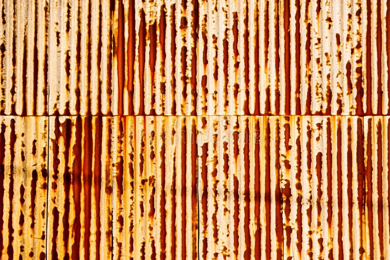 Rusty corrugated texture stock image. Image of gate, metal - 32161473