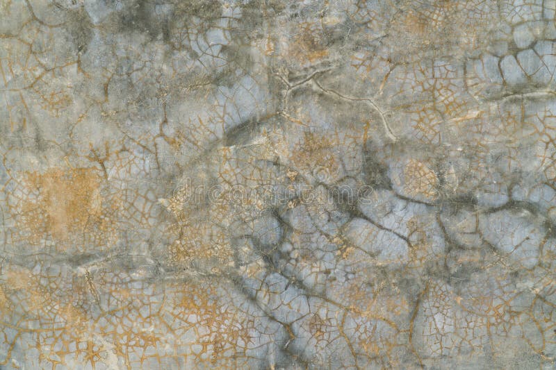 Rusty Cracked Smooth Concrete Wall Texture Background. Rust Orange ...