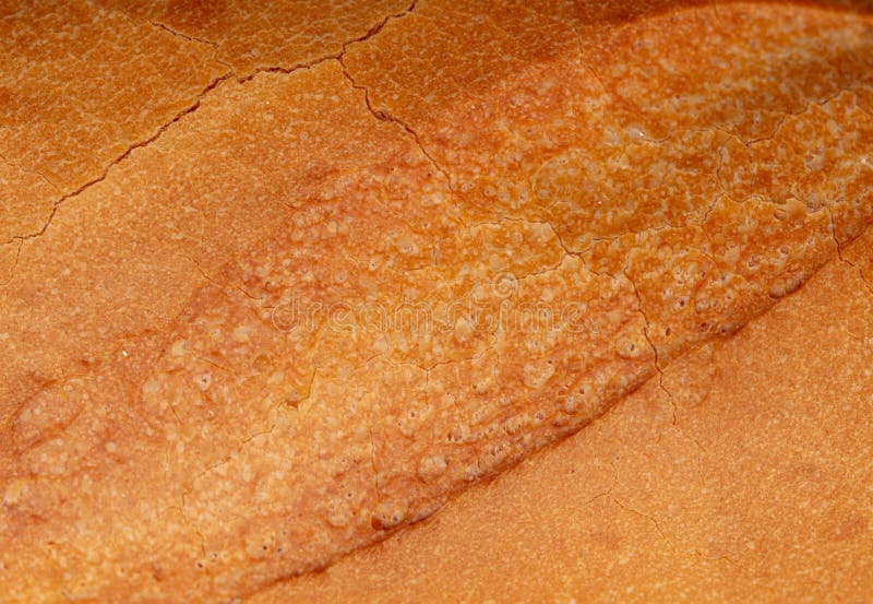 Rusty Crust of Bread As a Background. Stock Photo - Image of abstract ...