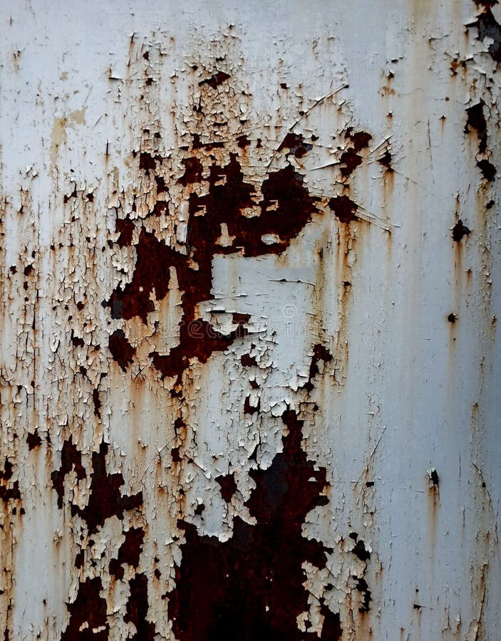 Rusty and decay zinc sheet stock image. Image of plate - 151603433