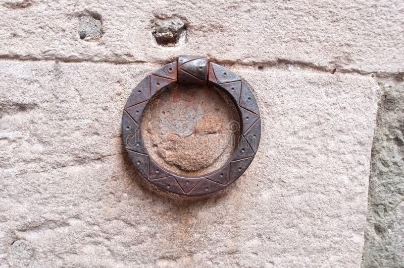 Rusty decorated ring stock image. Image of metal, mysterious - 42385985