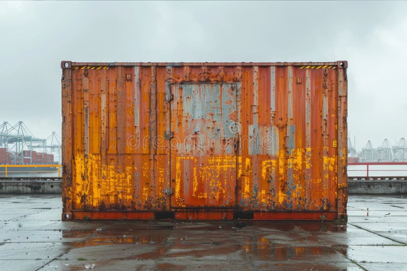 Dented Shipping Container Stock Photos - Free & Royalty-Free Stock ...